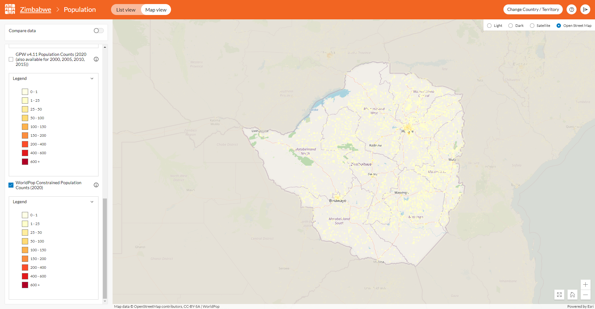 Focal point – Map UI Patterns