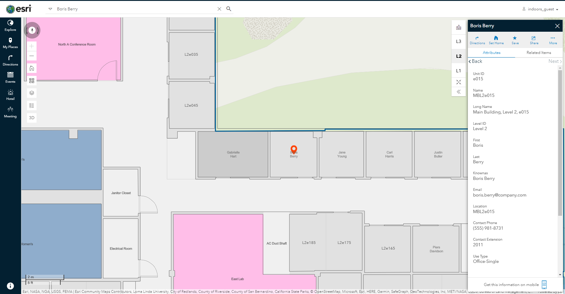Info panel – Map UI Patterns