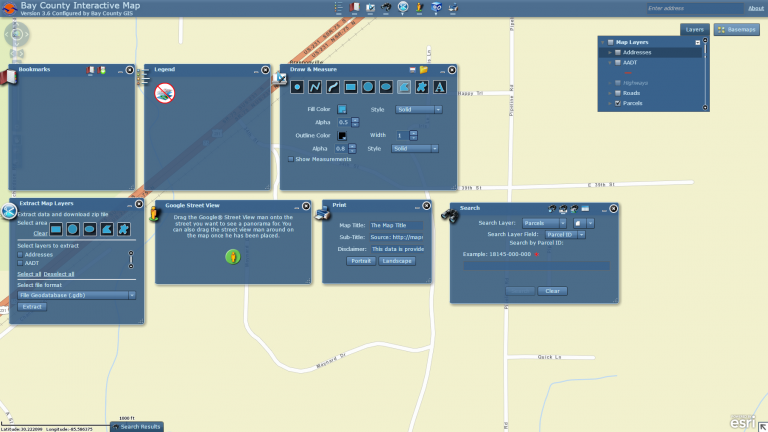 Kitchen sink – Map UI Patterns